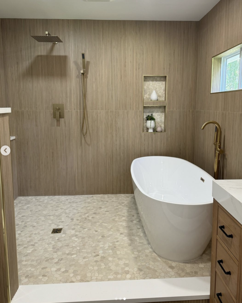 How High Should Bathroom Wall Tile Go? What to consider when designing ...